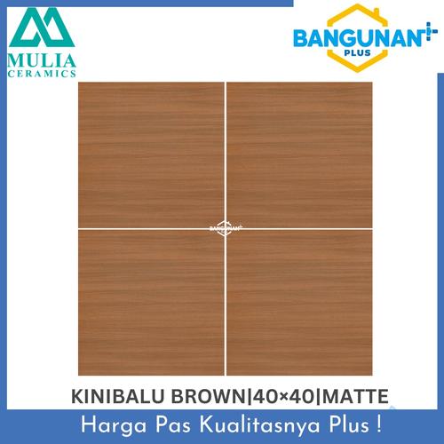 Jual KERAMIK KASAR MULIA KINIBALU BROWN 40X40 - Kab. Karawang ...