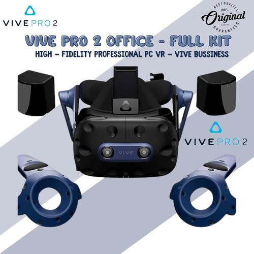 Jual VIVE PRO 2 OFFICE FULL KIT VR SYSTEM ALL IN ONE 5K ULTRA SMOOTH ...