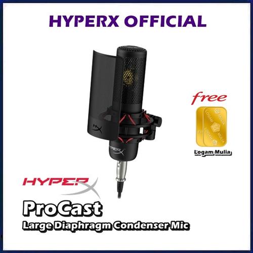 Jual HyperX ProCast Large Diaphragm Condenser Mic Pro Cast Microphone - Jakarta Barat - ORIGINAL ...