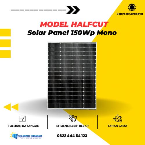 Jual Solar Panel 150Wp Mono Halfcut Panel Surya SNI ISO TKDN Surabaya ...