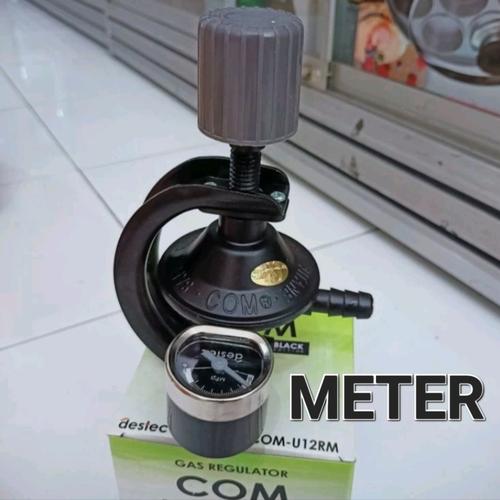 Jual Regulator gas destec meter anti bocor pakai penjepit pengaman ...