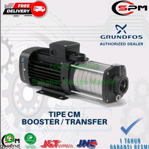 Jual Pompa booster Grundfos CM 3-5 1HP 380V 3phase pump transfer industri - Jakarta Barat ...