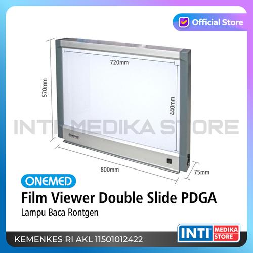 Promo ONEMED - Film Viewer Double SUPERTHIN X Ray | Lampu Baca Rontgen ...