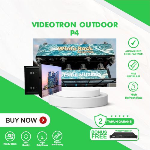Jual VIDEOTRON P4 OUTDOOR INSTALASI PERMANEN 2 TAHUN GARANSI - IRON ...