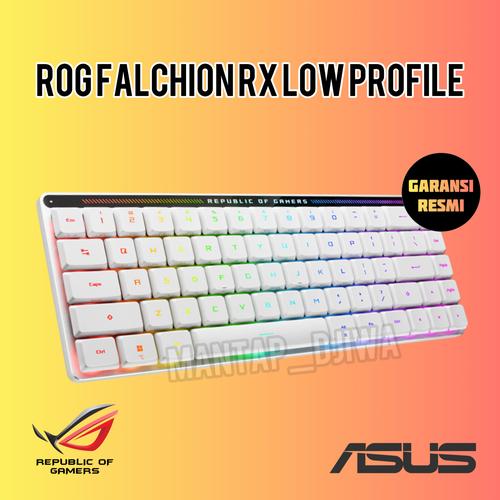 Jual ROG Falchion RX Low Profile compact wireless gaming keyboard ...