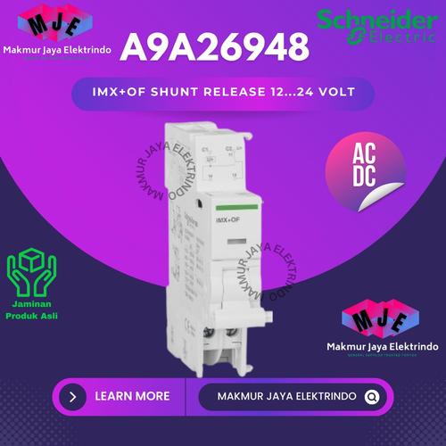 Jual Auxiliary A9A26948 iMX+OF Shunt Release 12-24 Volt AC DC Schneider ORI - Jakarta Pusat ...