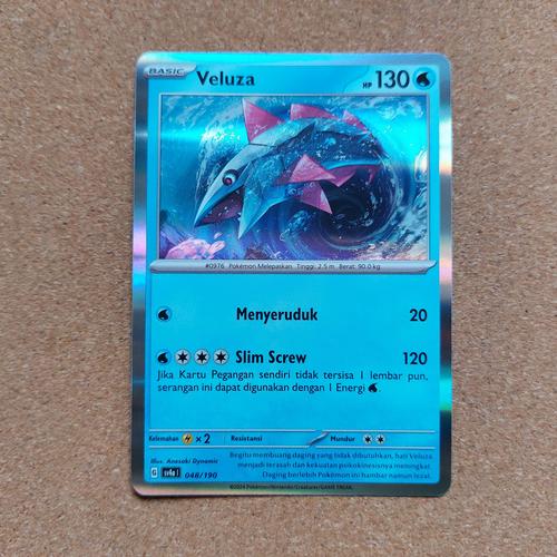 Jual Veluza HOLO 048/190 pokemon Indonesia harta berkilau SV4a - Kota ...