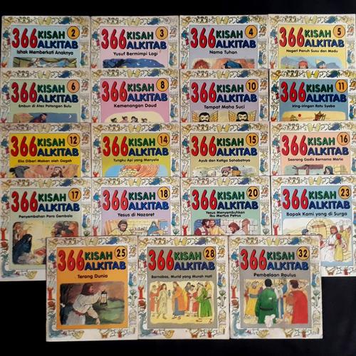 Jual PAKET KOLEKSI 18 SERI 366 KISAH ALKITAB/CHRIS ROTHERO/ALISAPUTRA ...
