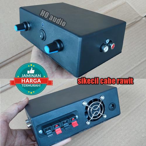 Jual power amplifier tpa3116d2 ampli mini box rakitan stereo 2 chanel - ampli+adaptor - Kab ...