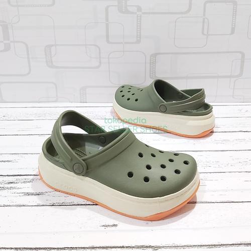 Jual Sandal Crocs Pria Full Force Original - Hijau Army, 40 - Jakarta ...