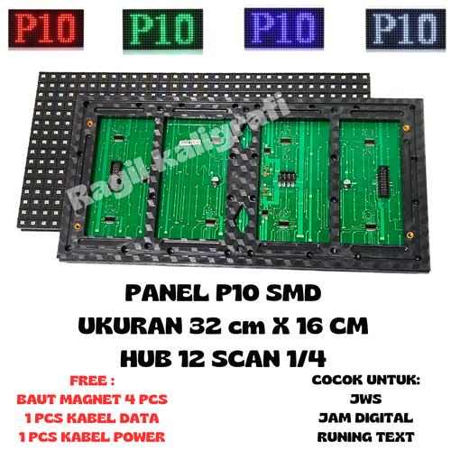 Jual Panel P10 Merah SMD - Panel p10 merah jws- Panel p10 runing teks ...