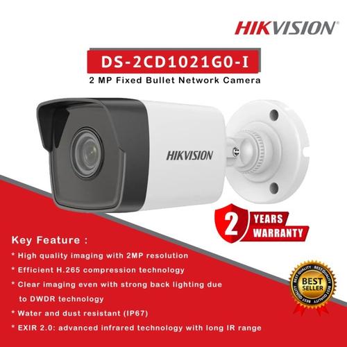 Jual Ipcam Outdoor 2MP Eco HIK DS-2CD1021G0-I - Kota Surabaya - dorang ...