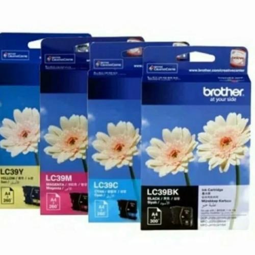 Jual TINTA BROTHER LC39 BLACK + LC39COLOUR PRINTER DCPJ-125 / DCPJ-3145 ...