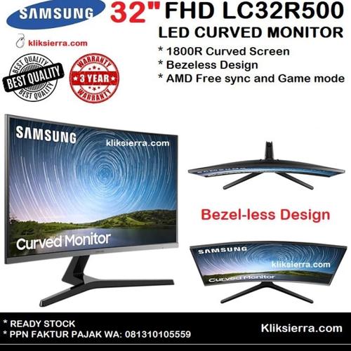 Jual Samsung 32" inch LC32R500FDE FHD LED Curved Monitor LC32R500 ...