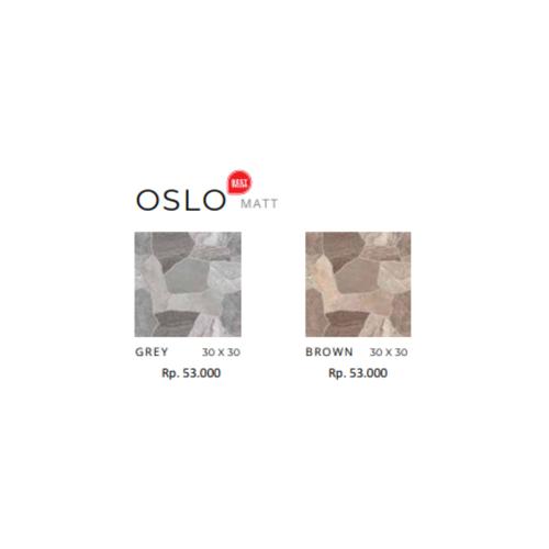 Jual ASIA KERAMIK OSLO MATT 30X30 GRADE A KUALITAS 1 MOTIF BATU ALAM ...
