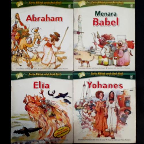 Jual PAKET KOLEKSI 4 SERI CERITA ALKITAB UNTUK ANAK KECIL/ANNE DE GROOF ...