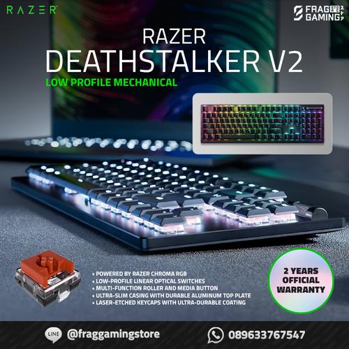 Jual Razer DeathStalker V2 - Low Profile RGB Optical Gaming Linear ...
