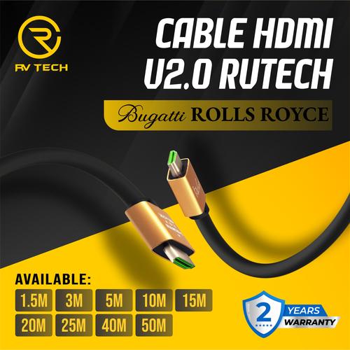 Jual Kabel / Cable HDMI V2.0 With IC 4K BUGATTI Rolls Royce Original ...