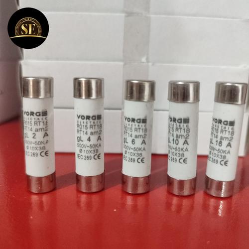 Jual Fuse Link 10 x 38 Keramik 10X38 untuk RT18-32 2A 4A 6A 10A 16A ...