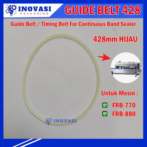 Jual Gear timing belt Van Belt Guide Belt continuous sealer FRB Series ...