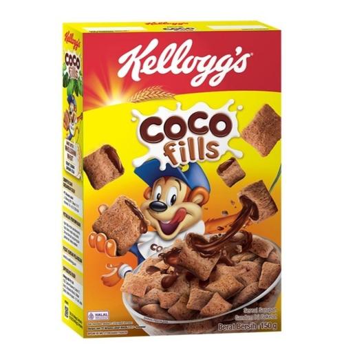 Promo Kellogg's Coco Fills Sereal Gandum Isi cokelat Box 150 g ...
