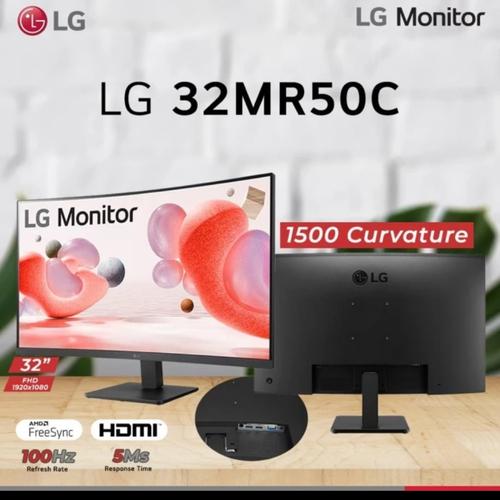 Jual Monitor LED LG 32" 32MR50C-B Full HD Curved With AMD FreesSync ...