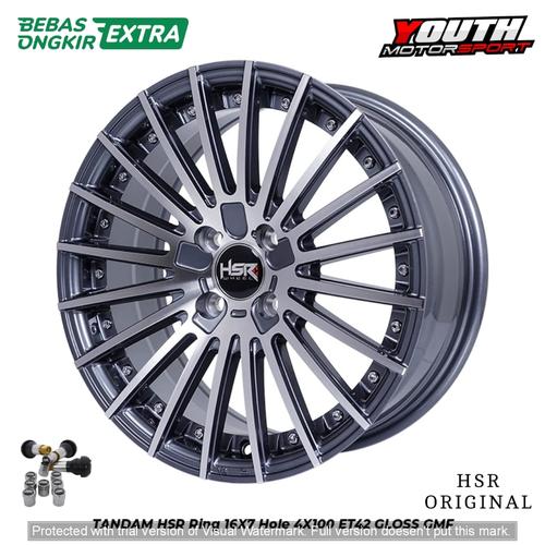 Jual Velg Jari Jari Ring 16 Hole 4x100 HSR TANDAM Jazz Raize Rocky Spin - Kota Denpasar - Toko ...