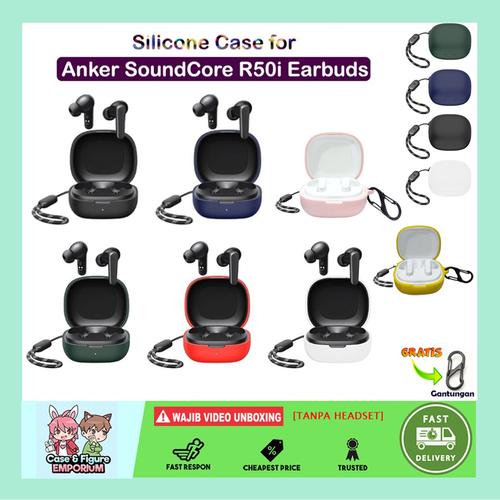 Jual Case Soundcore R50i Anker Soft Silicon Premium Quality - Pink ...