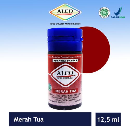 Jual Pewarna Makanan Kue ALCO 12,5 ml - Merah Tua - Kab. Sidoarjo ...