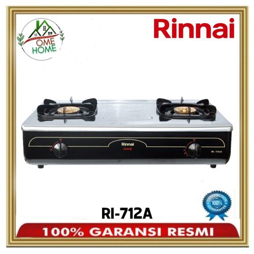 Jual RINNAI RI-712A Kompor Gas RI 712 A 2 Tungku RI712A GARANSI RESMI ...