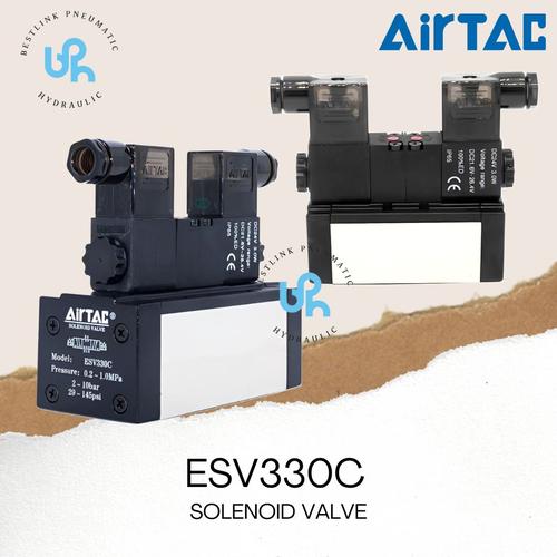 Jual AIRTAC ESV330C TERMINAL SOLENOID VALVE / ESV 330C - AC110 - Jakarta Barat ...