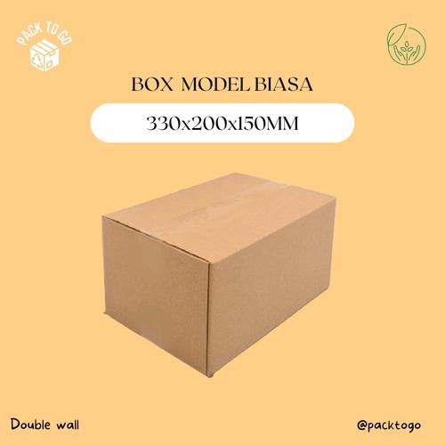 Jual Box (uk 330x200x150mm)/Kardus Polos/Box/Dus Pindahan/Kotak Karton ...