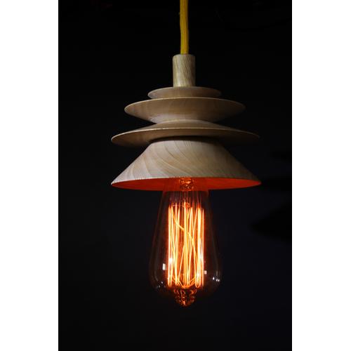 Jual Anjani chandelier lamp - Inlight - Lampu gantung kayu solid - Kab ...