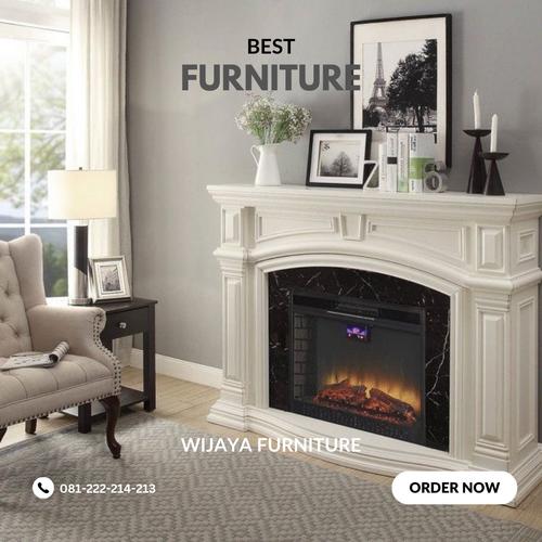 Jual Meja perapian minimalis / fireplace table teak wood - Kab. Jepara ...