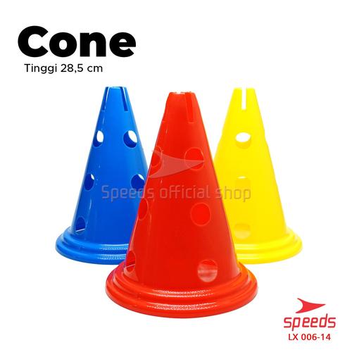 Promo SPEEDS Cone Kerucut Marker Lapangan Latihan Olahraga Sepak Bola ...