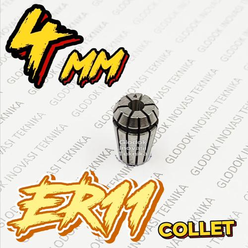 Jual Collet Colet Chuck ER11 ER 11 CNC Router Milling Arbor Mata 4mm 4 ...