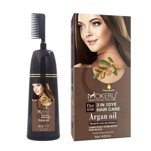 Jual MOKERU SISIR SHAMPOO SEMIR PEWARNA RAMBUT HERBAL MAGIC SHAMPOO ...