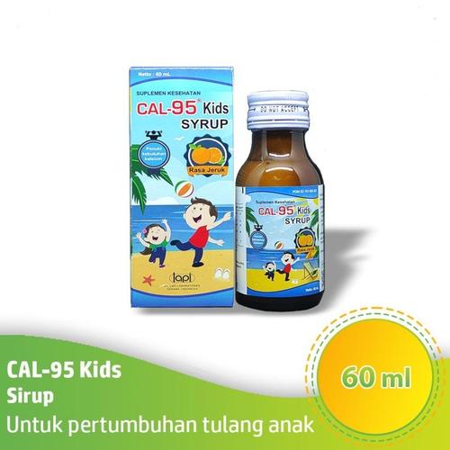 Jual Cal-95 Kids Syrup 60 Ml - Cal 95 Kids 60 ml Sirup Tulang Dan Gigi ...