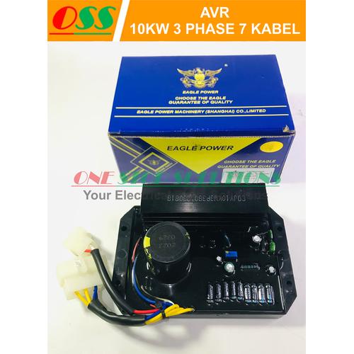 Jual AVR GENERATOR 10KW 3 PHASE 7 KABEL YC12000-026 AVR GENSET ...