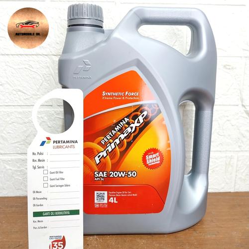Jual Oli PRIMA XP SAE 20w-50 Galon 4L100% ASLI PERTAMINA - Kab. Bogor ...