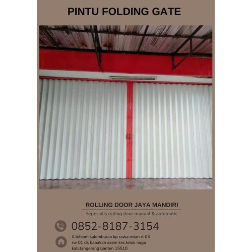 Jual Pintu Folding Gate untuk Ruko - Kab. Tangerang - Rollingdoor Jaya ...