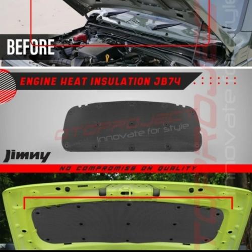 Jual Cover Peredam Mesin Engine Heat Insulation Otoproject Jimny JB74 ...