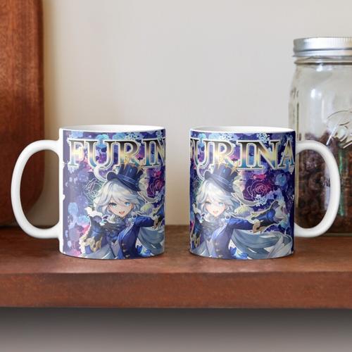 Jual Mug Gelas | Hampers | Hadiah | Furina between Flowers Genshin ...