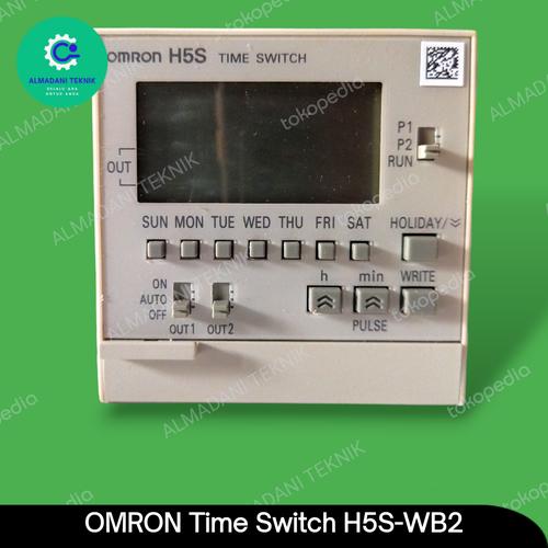 Promo Omron Time Switch H5S-WB2 100-240VAC Original - Kab. Tangerang - ALMADANI TEKNIK | Tokopedia