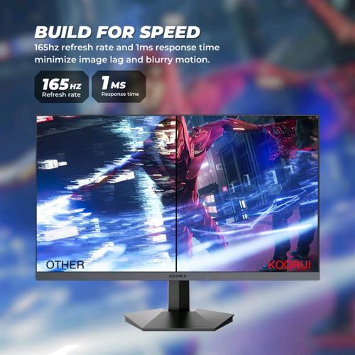 Jual KOORUI 24E3 24 inch FHD GAMING MONITOR 165Hz 1ms GTG IPS PANEL ...