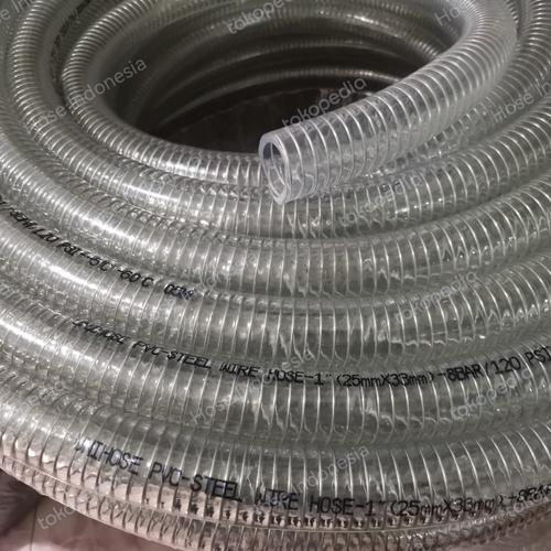 Jual Selang spiral Kawat 2 inch bening / PVC Spring Hose UNIHOSE - Kota ...