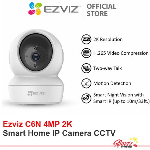 Jual Ezviz C6N 4MP 2K Smart Home IP Camera CCTV Indoor - Kab. Sleman ...