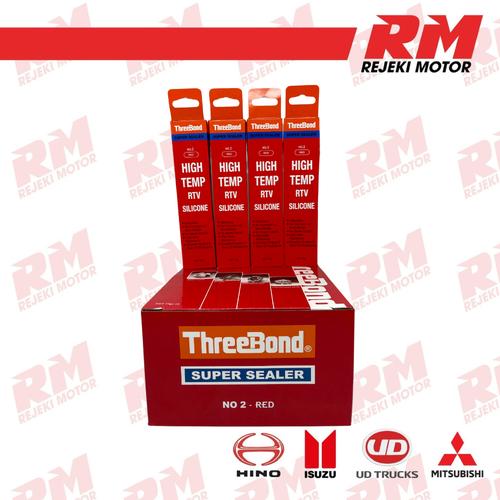 Jual LEM THREEBOND NO 1 RED 75 GRAM SILICONE RTV HIGH TEMP SUPER SEALER ...