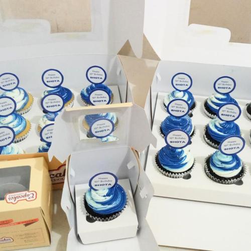 Jual Cupcakes Topper - Kue Ulang Tahun dengan topper nama/tulisan ...