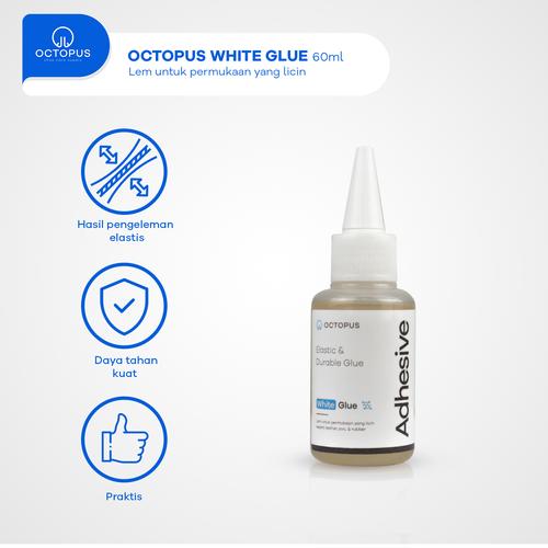 Promo Octopus White Glue Lem Sepatu Super Kuat Karet Tahan Air - Kab ...